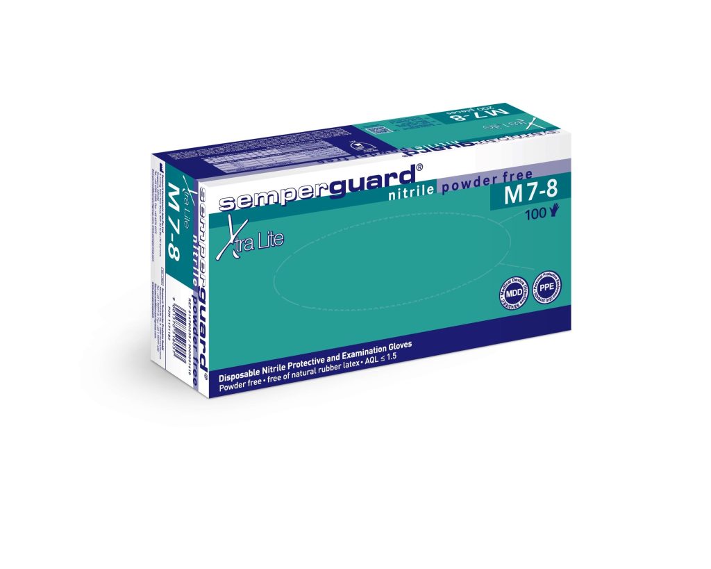 Semperguard XtraLite Nitrile 100pack | Nordic Gloves Oy